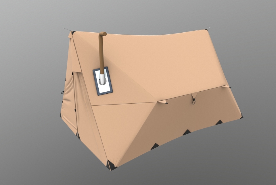 Camping Tent 3D Model
