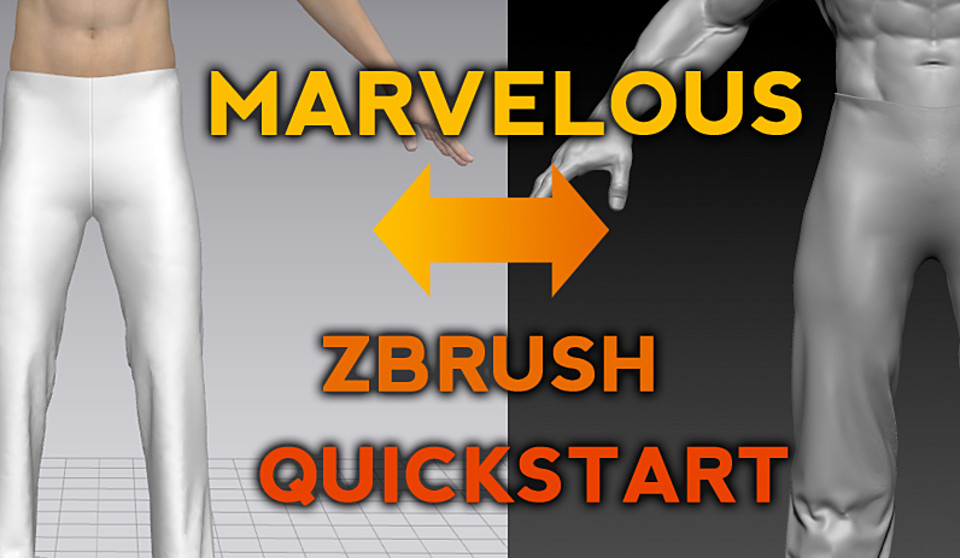 Marvelous to ZBrush Quickstart