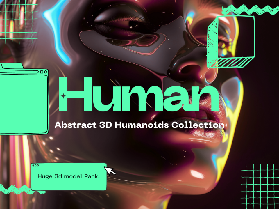 Abstract Humanoids: The Collection