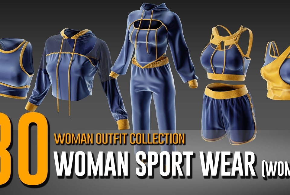 30 Women's Sport Wear Collection- VOL 10