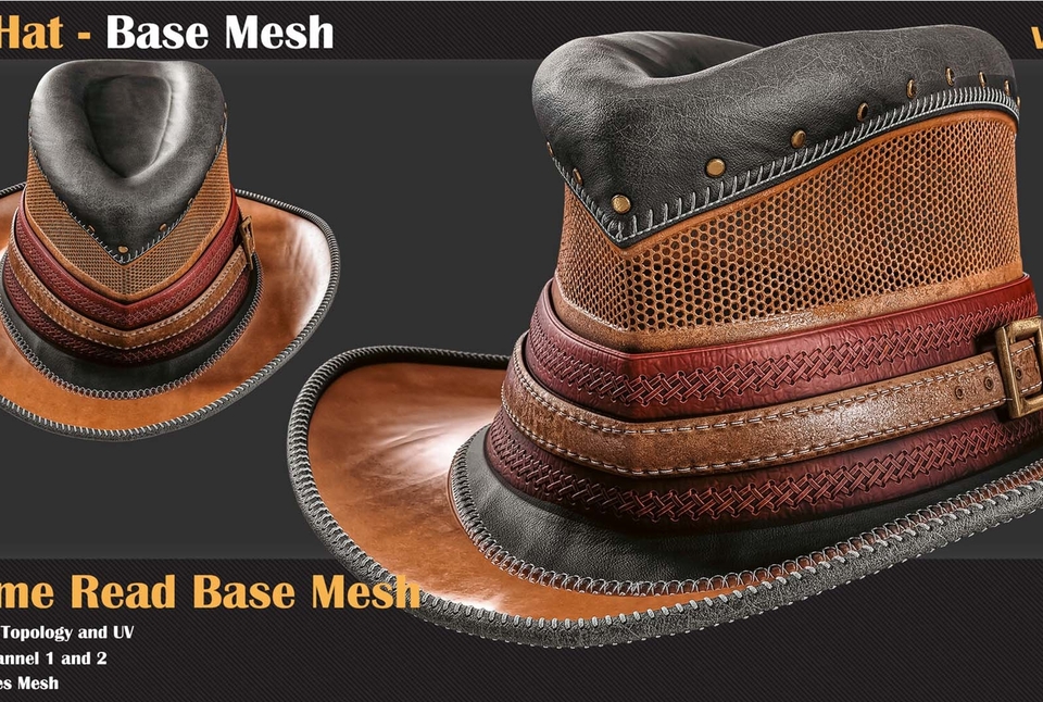 25 Hat BASE MESH - VOL 20