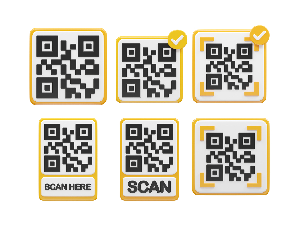 Qr scanner icon vector illustration