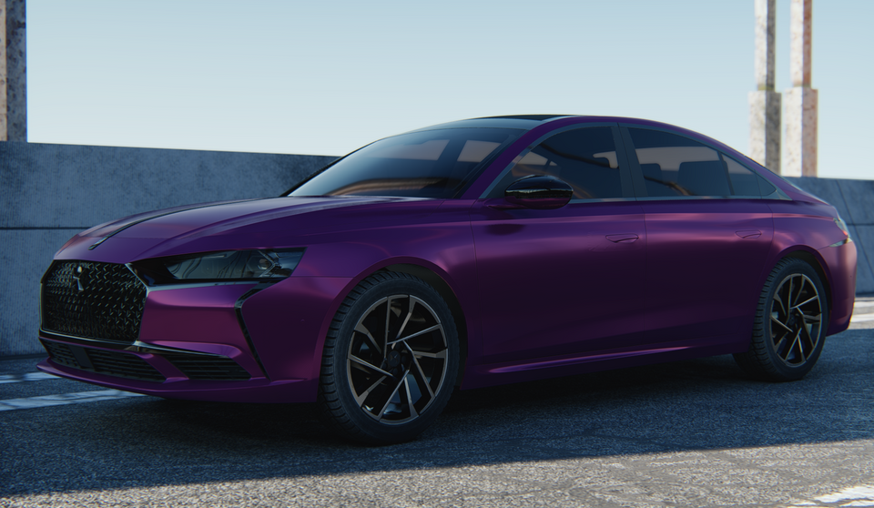 Citroen DS9 2021 3D model 3D model