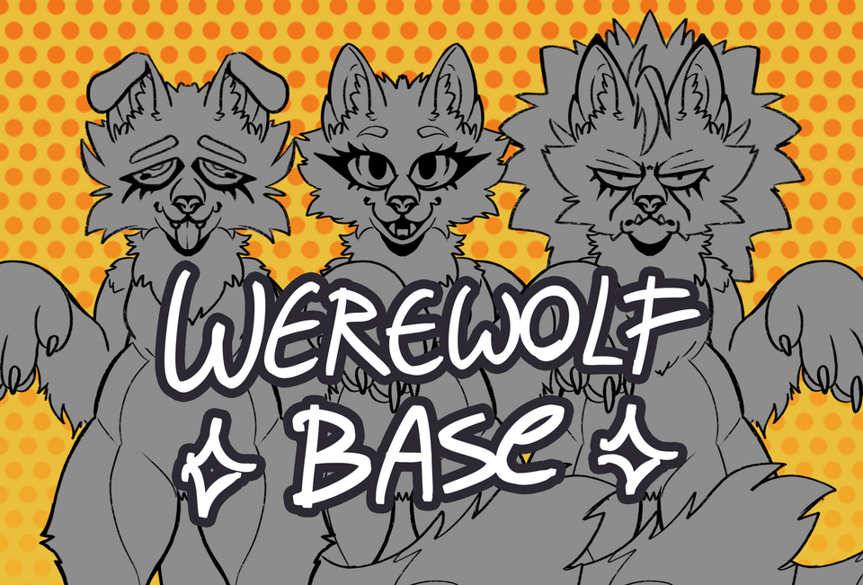 ANTHRO WEREWOLF BASE