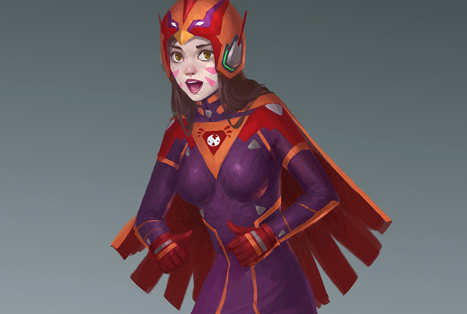 Character tutorial: Rooster D.va