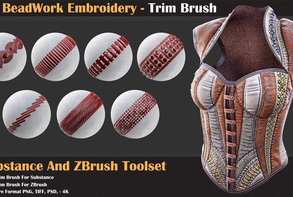 30 BeadWork Embroidery