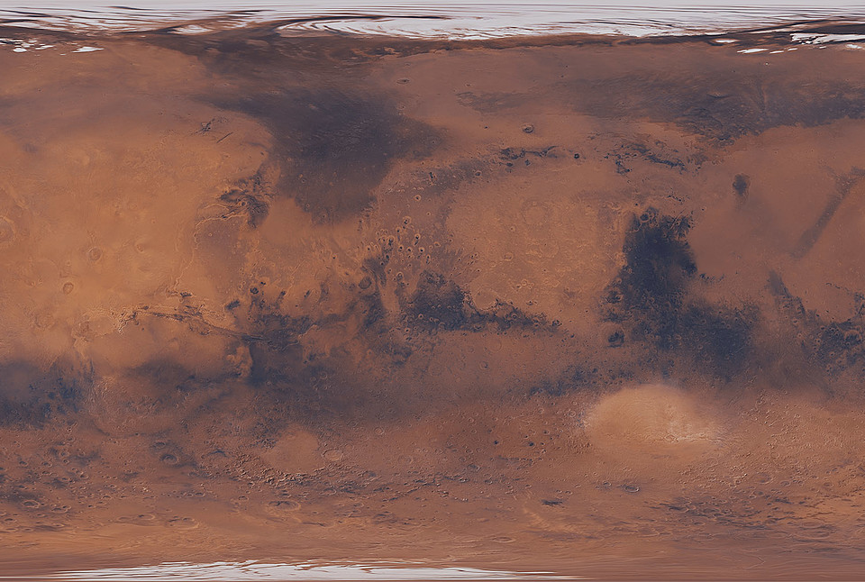 96k Mars Color Map