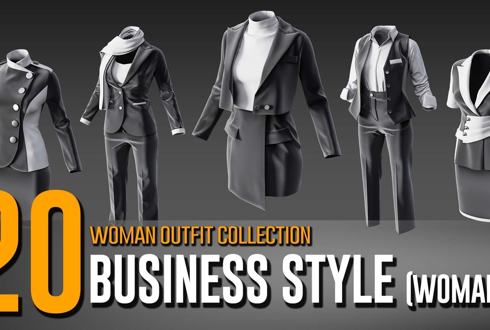 20 Women's Business Style Wear Collection- VOL 16