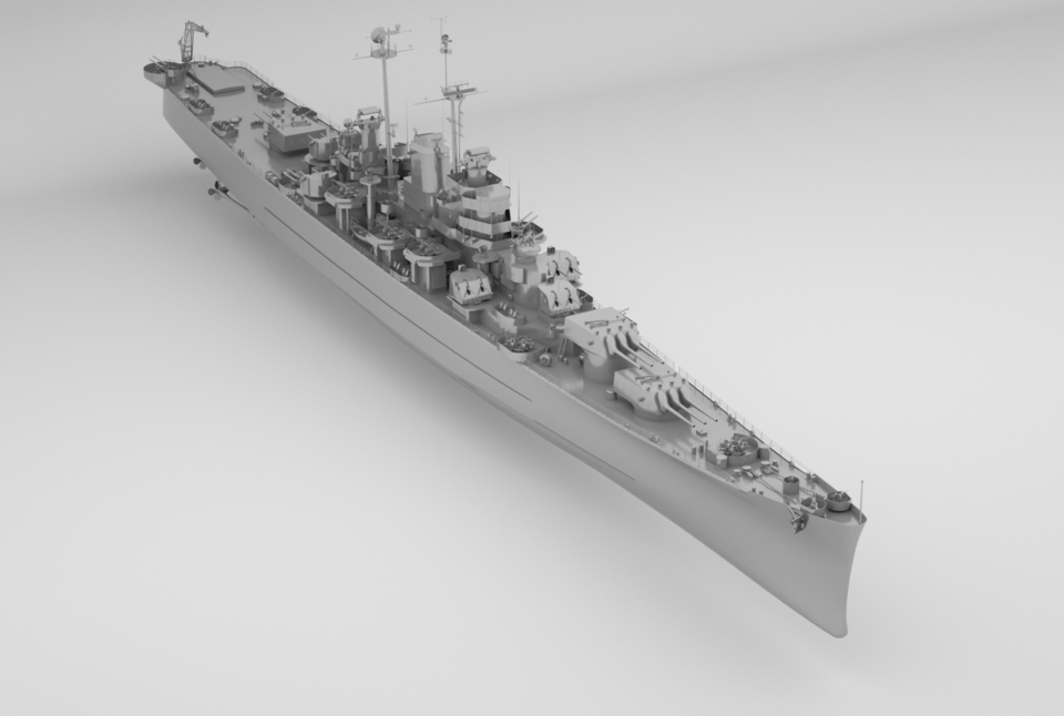 Oregon City Class Cruiser - Albany - Rochester