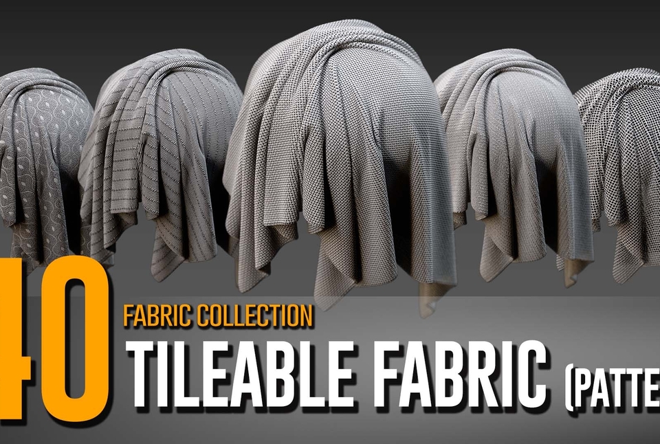 40 Tileable Fabric Collection- VOL 07