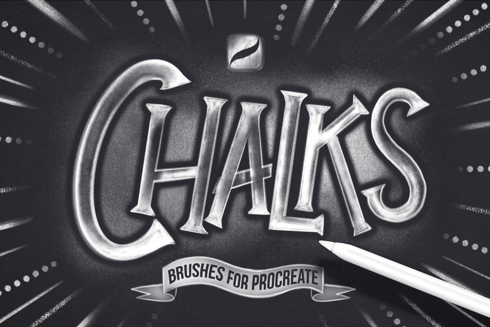 Procreate Chalk Brushes