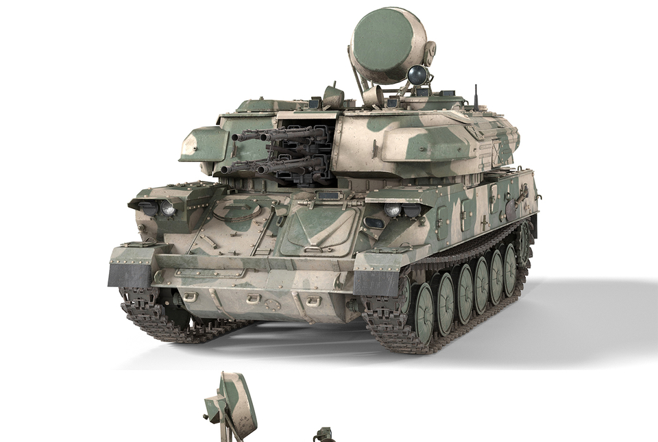 ZSU 23 4 Shilka Self Propelled Anti Aircraft Gun