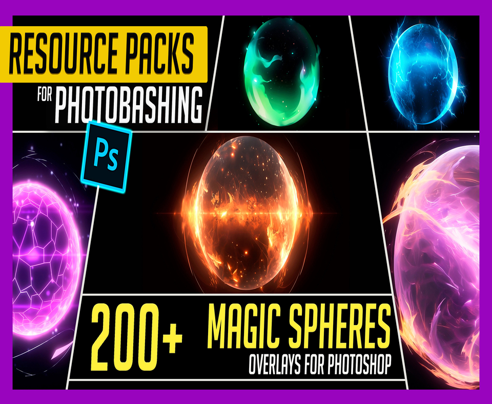 200+ Magic Sphere Overlay Effects