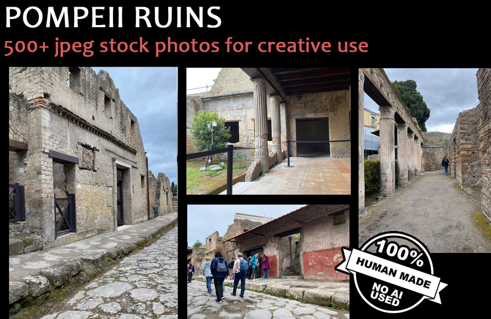 Ruins of Pompeii and Herculaneum - reference pack