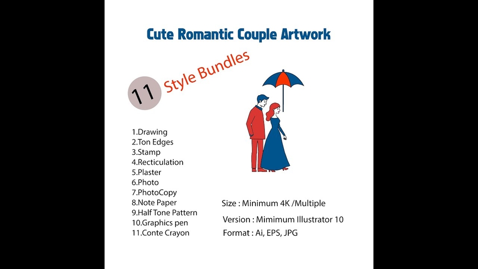 Cute romantic couple.