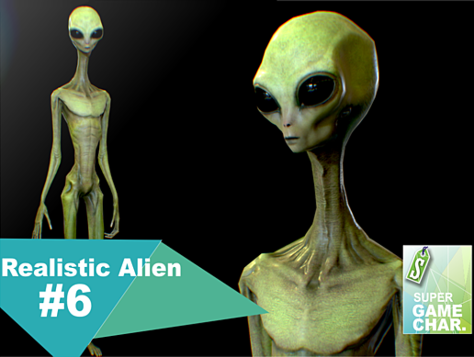 Realistic Alien 6