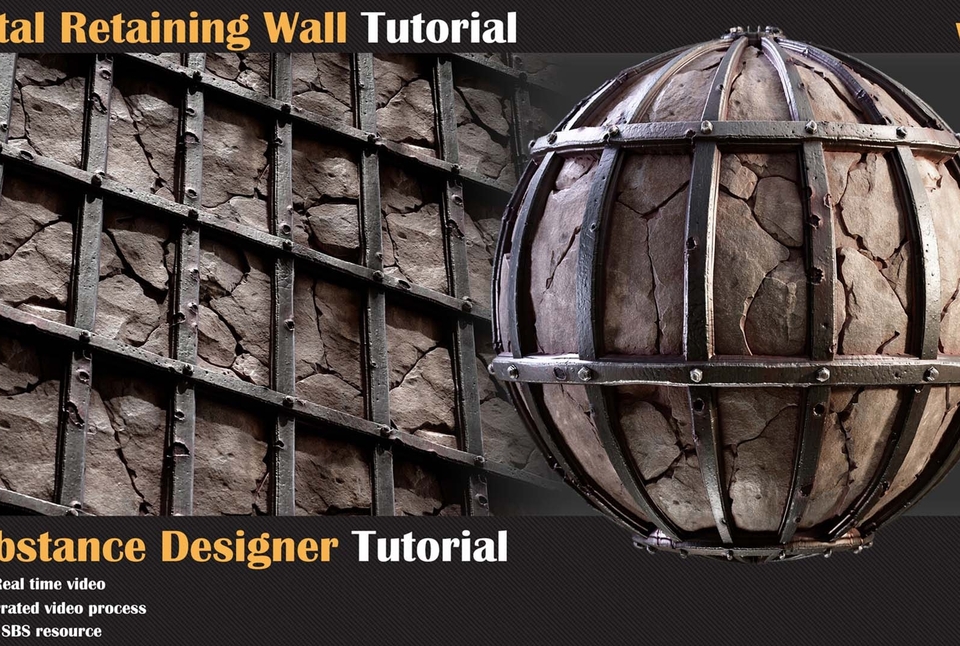 Metal Retaining Wall Tutorial - VOL 06