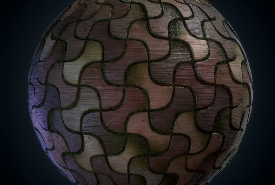 Stone Floor moss material - VOL 04 - Maps - SBsar