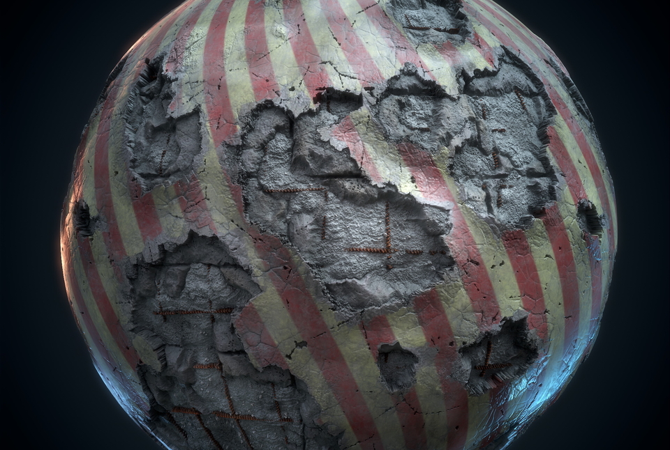 Wall (Concrete Wall) - VOL 04 - Maps - Sbsar