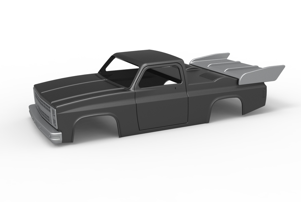 Shell of Dragster truck Scale 1:25