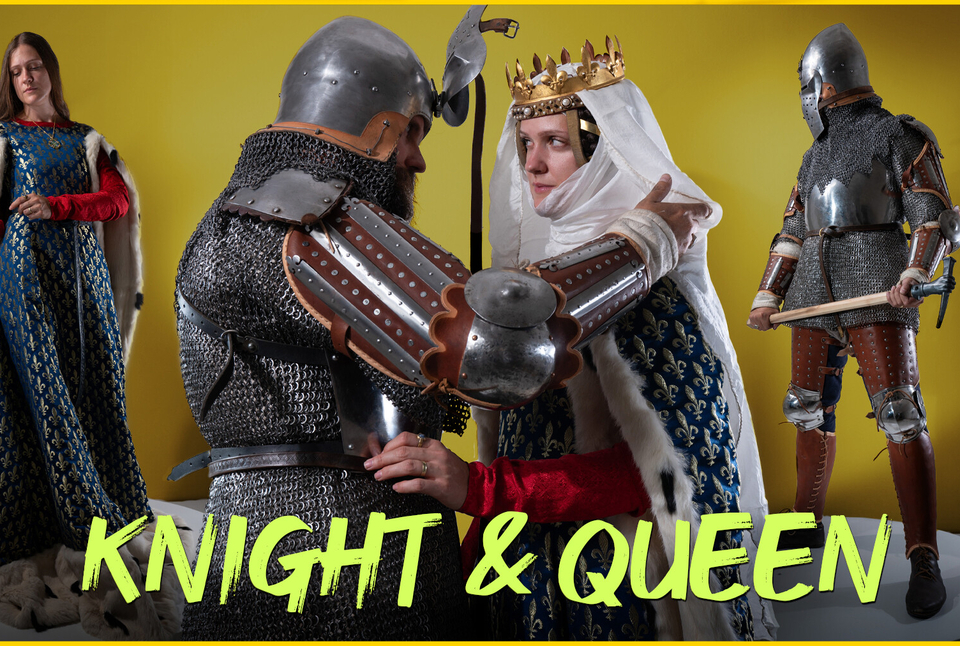 Knight & Queen - Reference Photo Package For Artists 471 JPEGs noAI