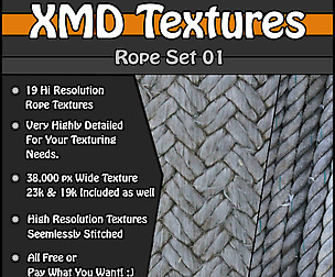 Rope Tileable PBR Material