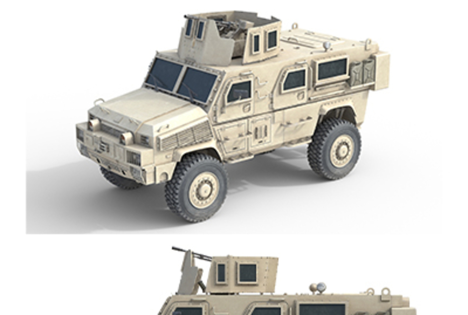 RG 33 Light Armored Vehicle MRAP