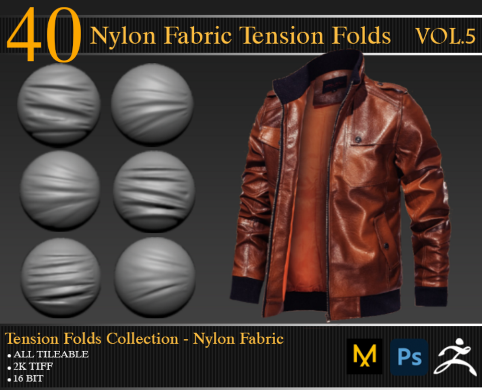 40 Nylon Tension Folds Collection_VOL.04