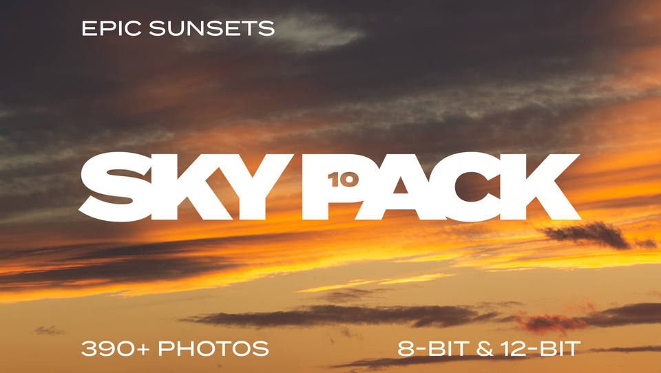 Sky Pack 10 / Epic Sunsets / Clouds reference pack