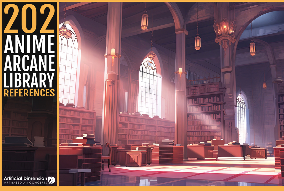 202 Anime Arcane Library