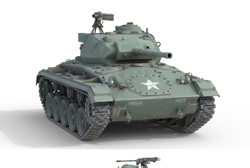 M24 Chaffee American Light Tank