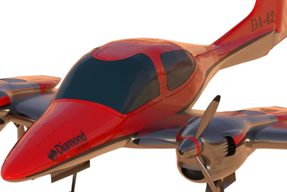 Aircraft diamond da42