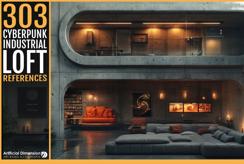 303 Cyberpunk Industrial Loft