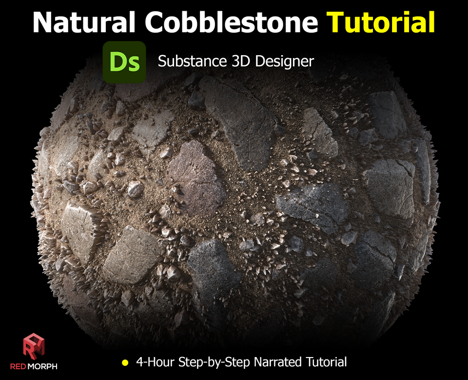 Natural Cobblestone Tutorial_Substance Designer