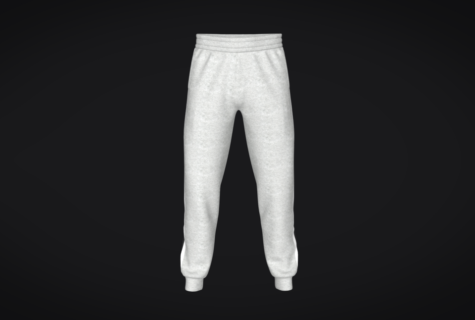 Men Sweatpant-Gray Melange | Marvelous | Blender