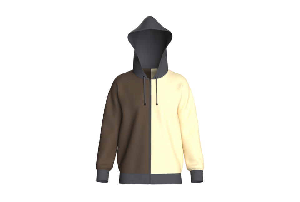Mens Two Color Hoodie V2 | Marvelous | Blender