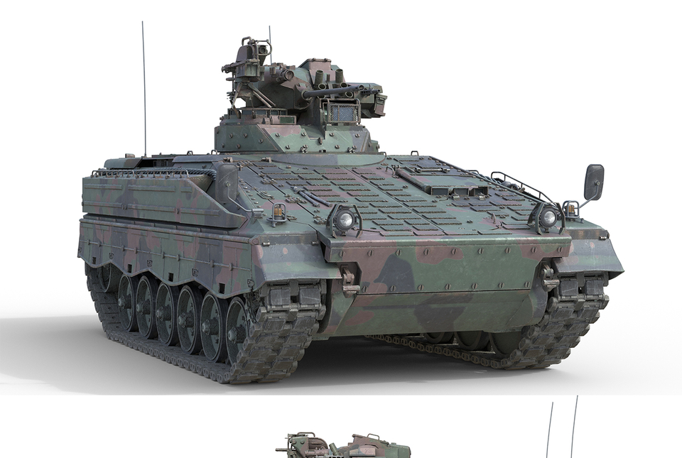 Marder 1A3 infantry fighting vehicle