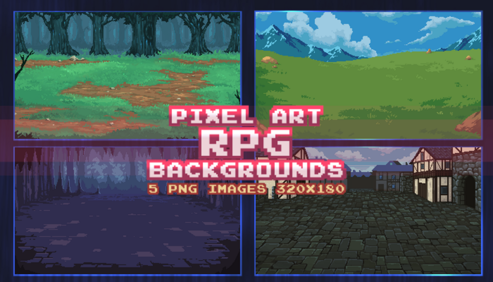 Pixel Art Rpg Backgrounds