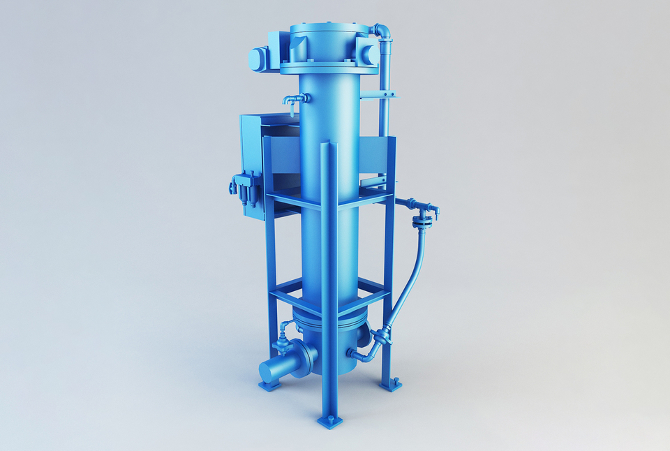 T Type PR Pump 3d Model