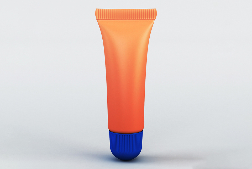 Cosmetic Gel Tube 3d Model