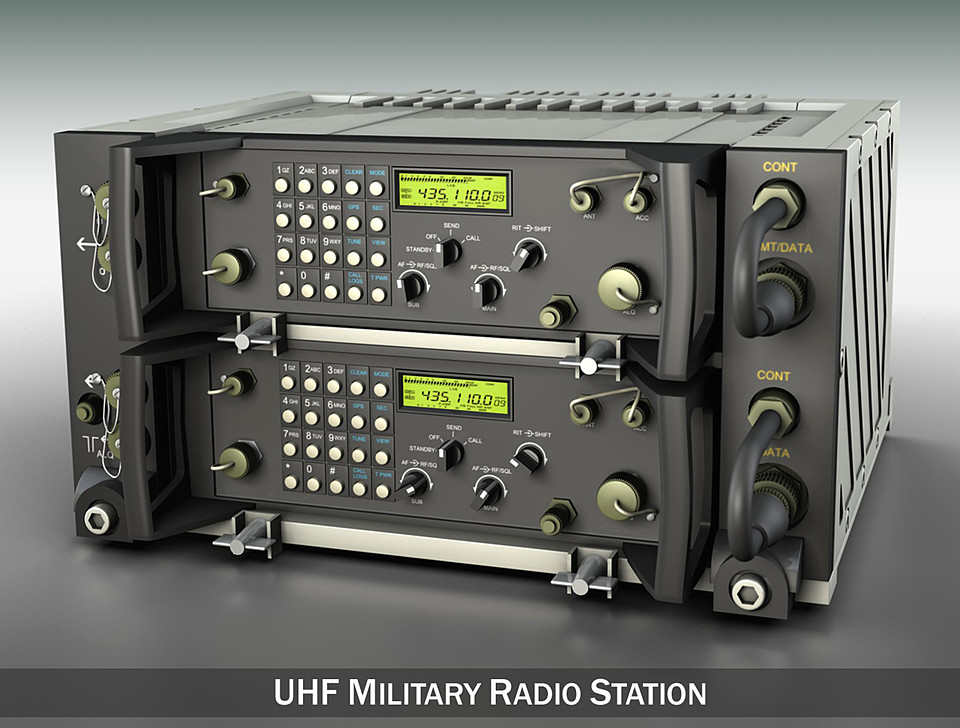 UHF Military radio system