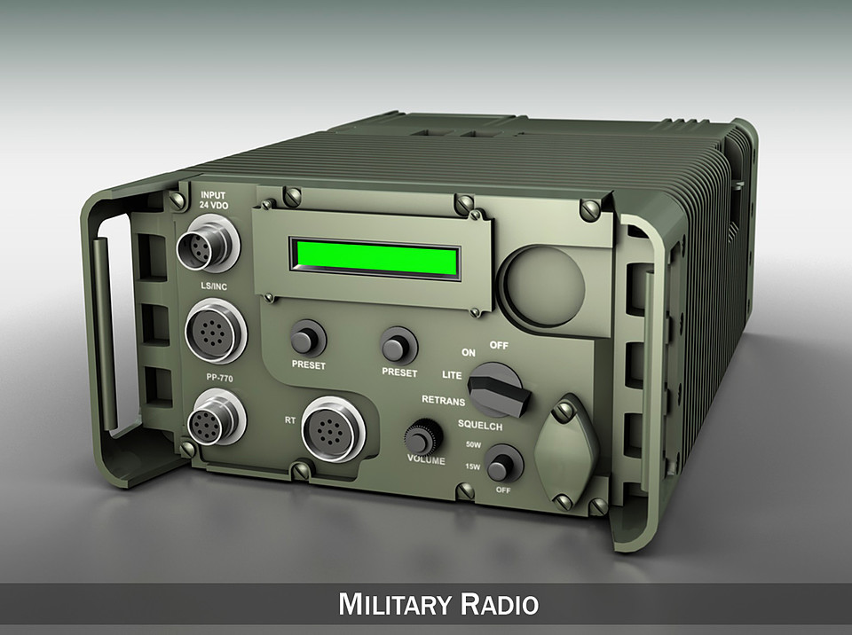 UHF Military data radio