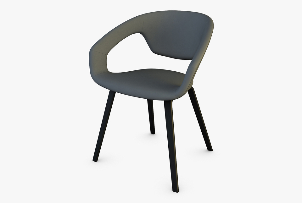 Flex Back Chair 3d Model