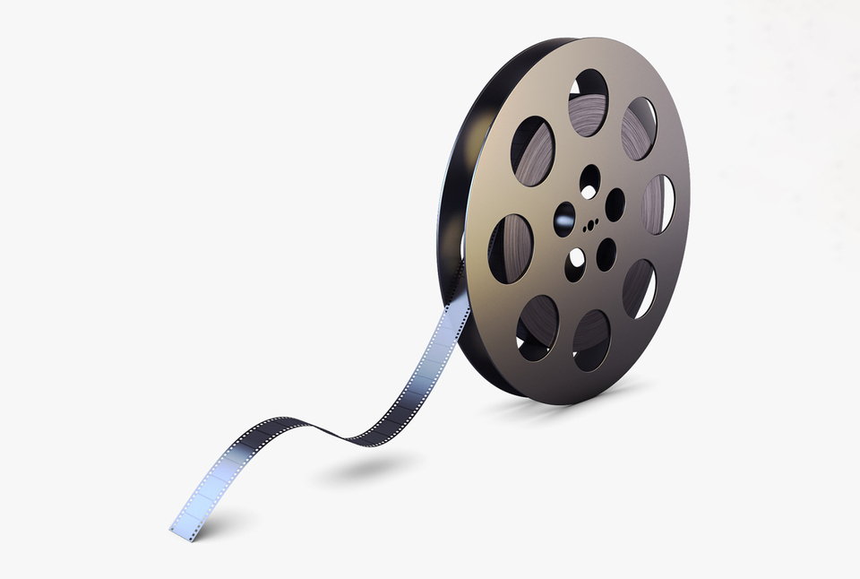 Video Film Reel 35mm v 1 3D Model