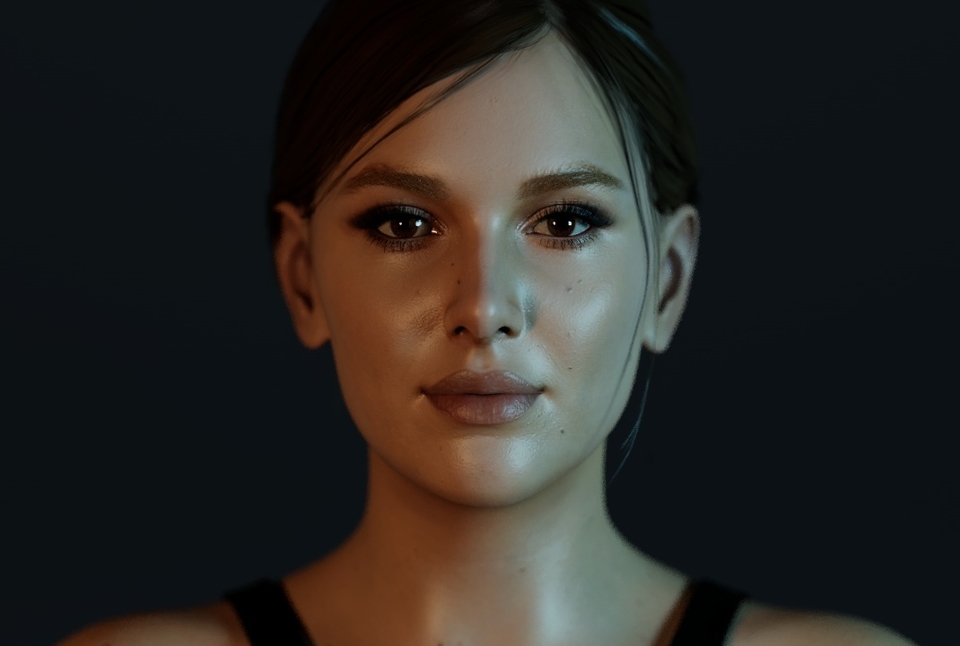 Millie Bobby Brown 3D model