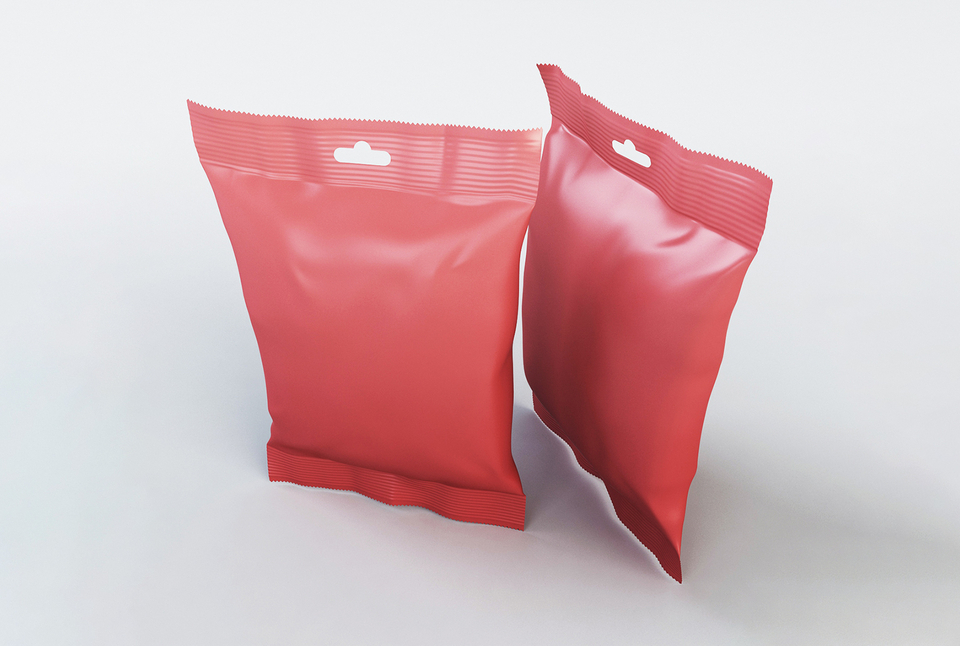 Food Packaging 50 grams v 2 3D Model