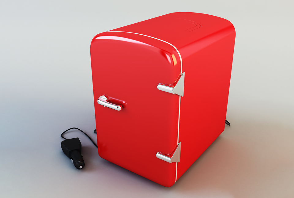 Mini Fridge 3D Model