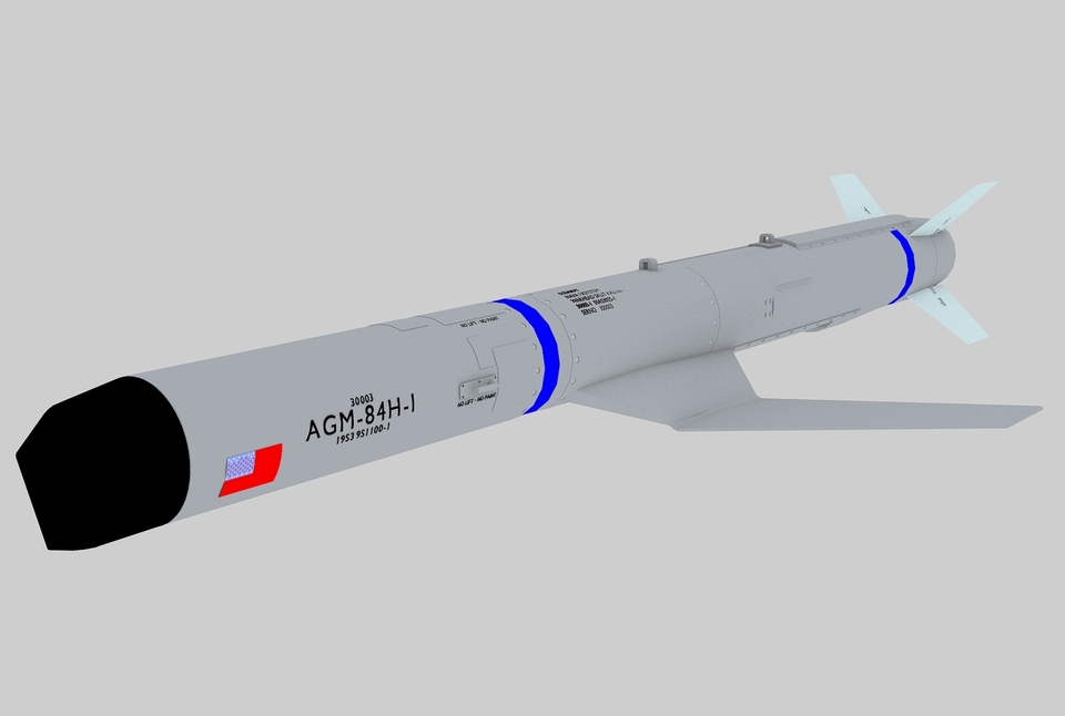 agm 84h Slam air-to-ground missile