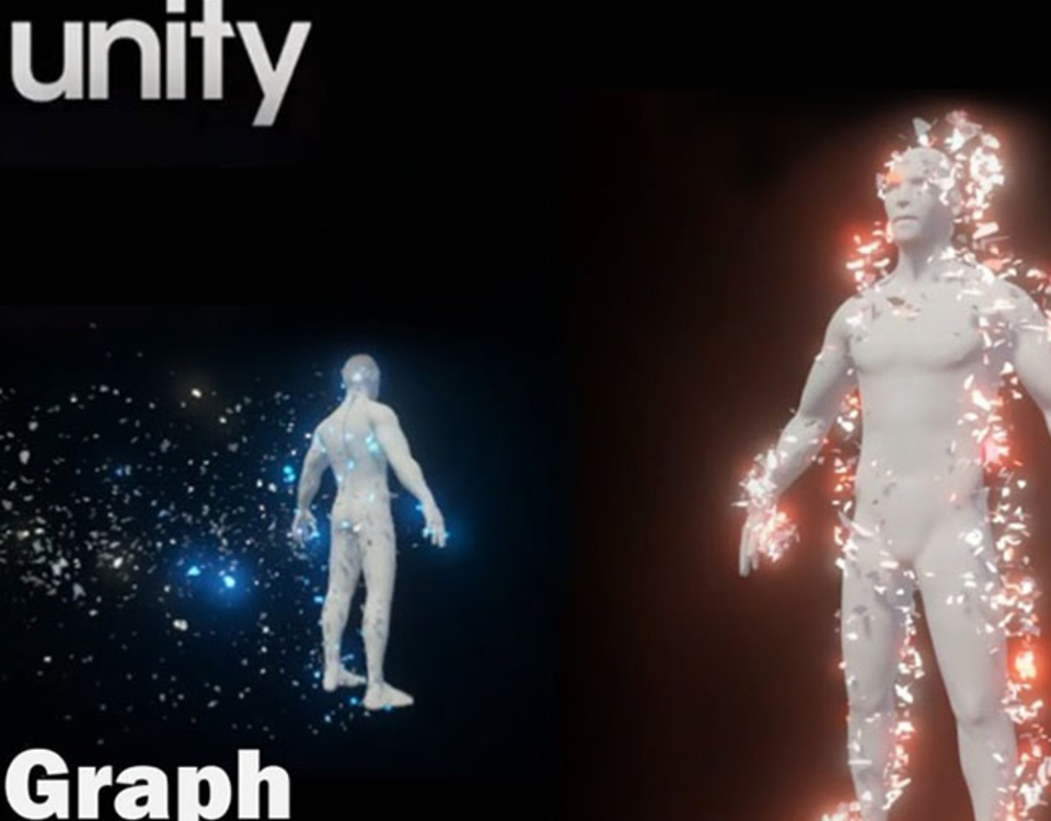 Unity VFX Graph：Mesh Particle Fragments