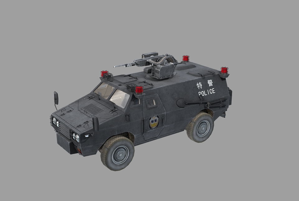 PBR ZFB05 armored riot vehicle Wheeled armored vehicle Special police ...